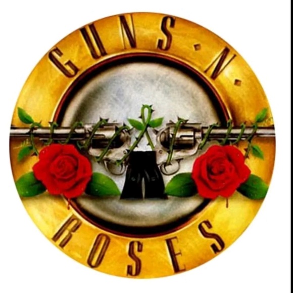 Jewelry | Guns N Roses Band Logo Glass Cabochon Pin | Poshmark